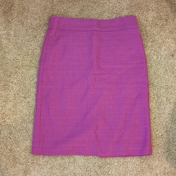 J. Crew | Skirts | Purple Pencil Skirt | Poshmark
